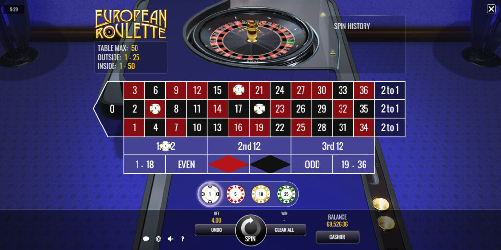 European Roulette Online Casino Game for Beginners - Online Casino Game ...